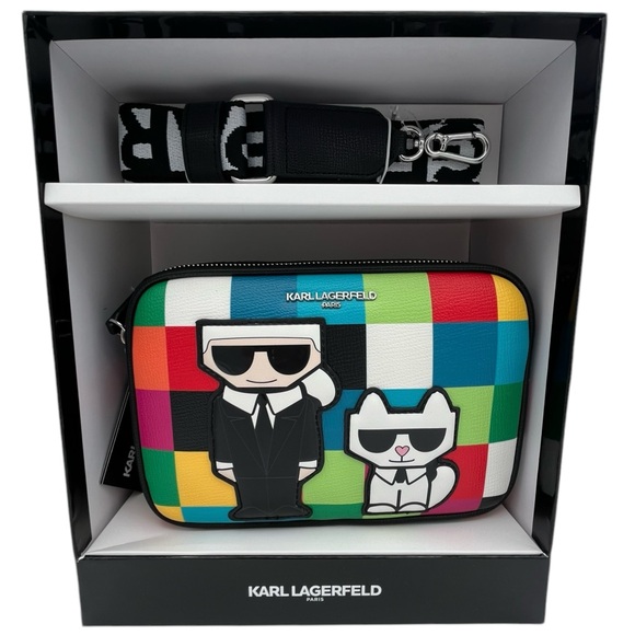 Karl Lagerfeld | Bags | Nwt Karl Lagerfeld Multicolor Crossbody Bag In ...